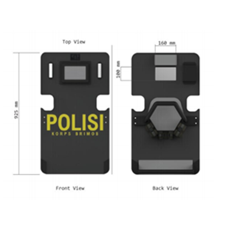 AA Shield Advanced Tactical Shield （AS-ATS-004） - AA SHIELD